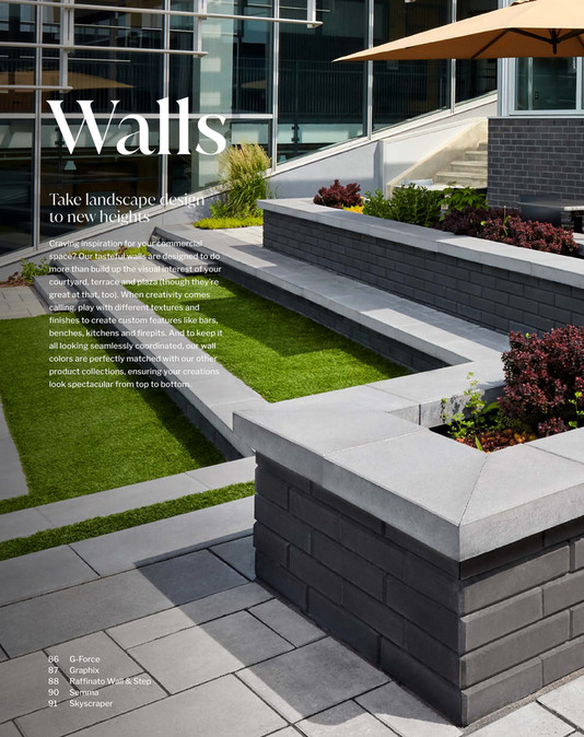 Techo-Bloc Inc. - TB2023_03-ICI_CATALOG_WEB-EN - Page 84-85