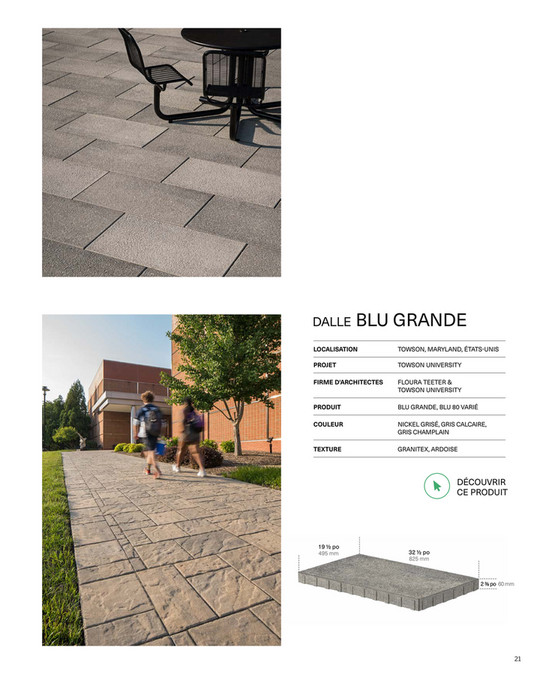 Techo-Bloc Inc. - TB2023_Commercial_CATALOG_WEB-FR - Page 20-21