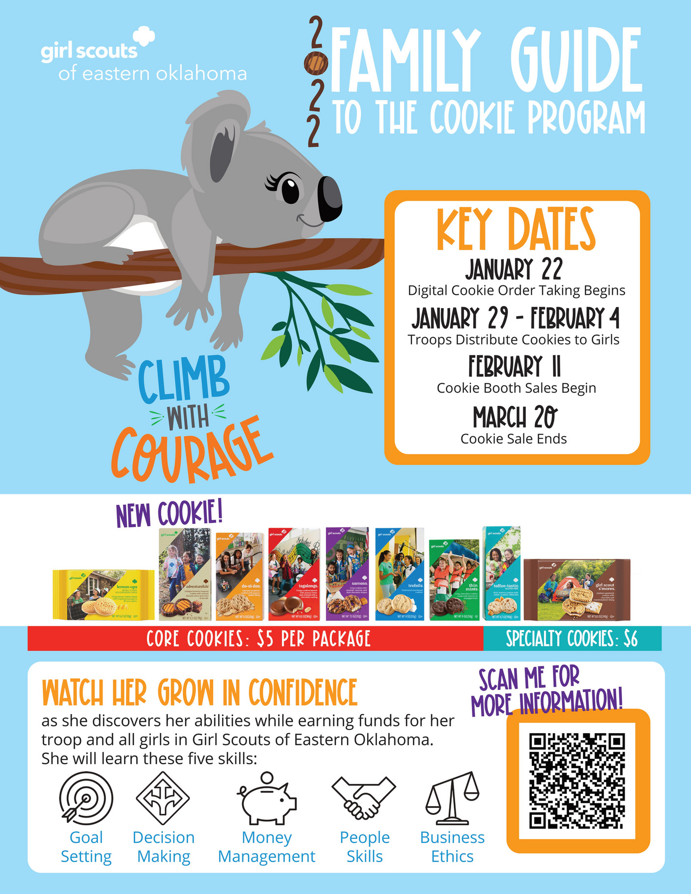 Girl Scouts of Eastern Oklahoma - 2022 Family Guide - Page 2-3