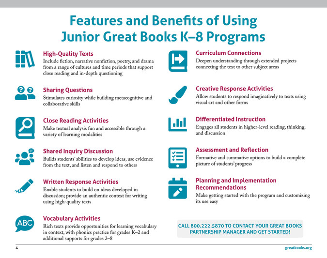Great Books Foundation - Junior Great Books K–8 Catalog 2025-26 - Page 4-5