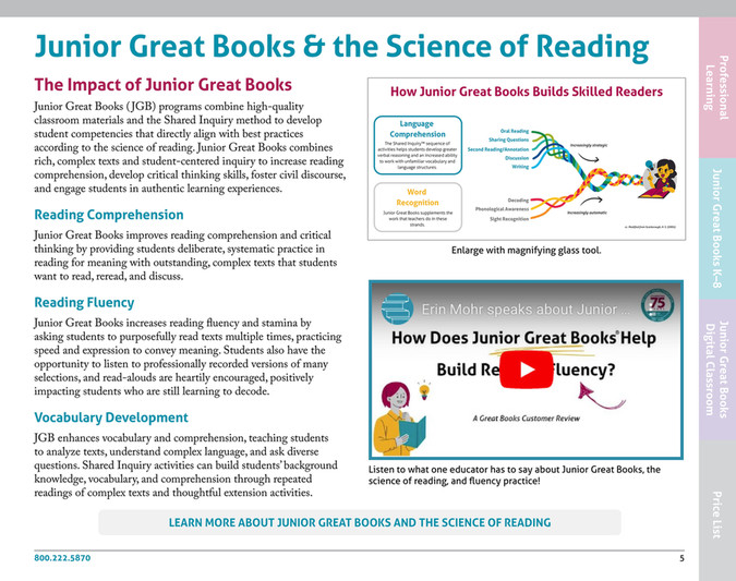 Great Books Foundation - Junior Great Books K–8 Catalog 2025-26 - Page 4-5