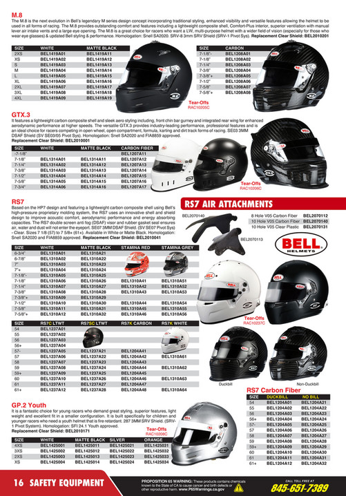 Behrent's Performance Warehouse Master Parts Catalog 2024 - Page 16-17