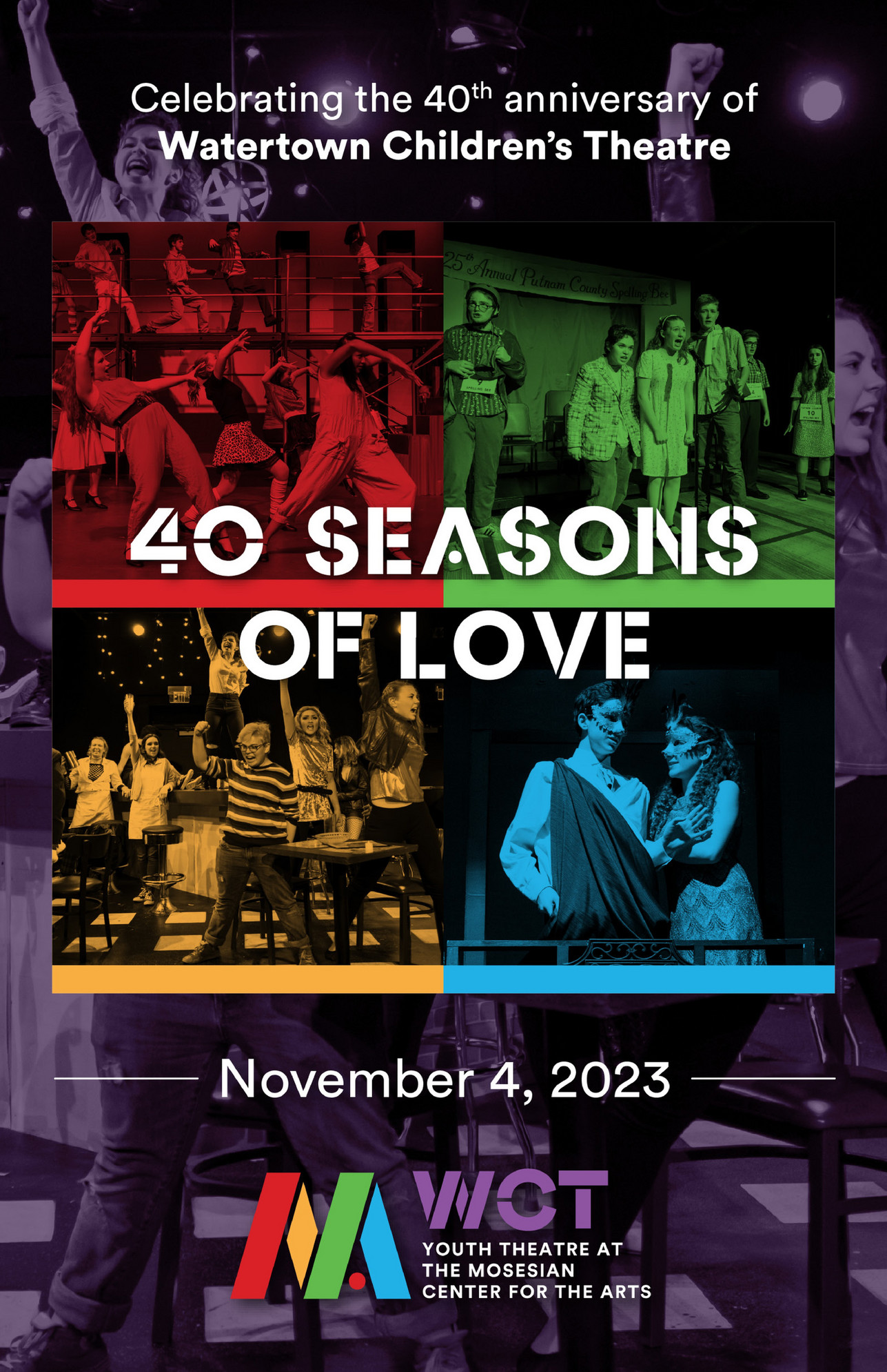 Mosesian Center for the Arts - WCT 40 Seasons of Love Program Book - Page 1