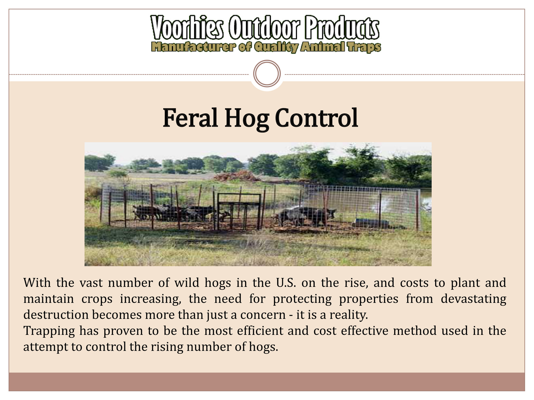 My publications - Feral Hog Control - Page 1 - Created with Publitas.com