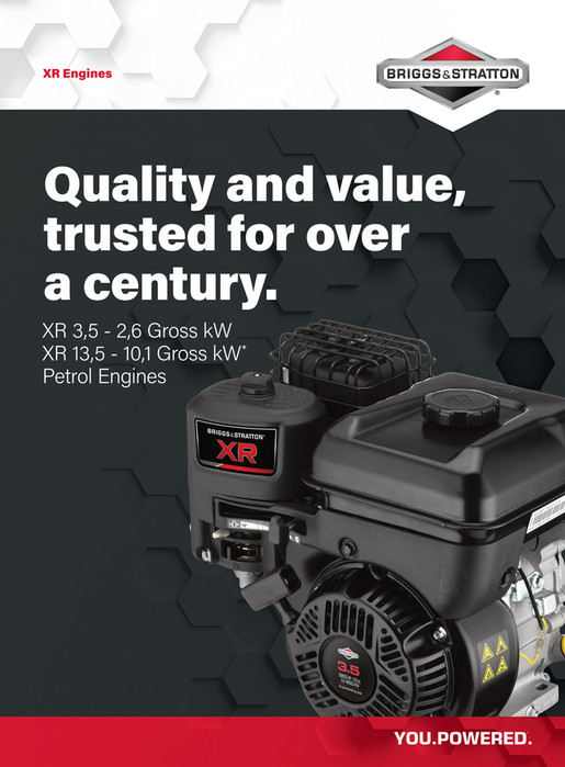 Briggs & Stratton LLC - XR Engine Specifications Brochure - Page 1