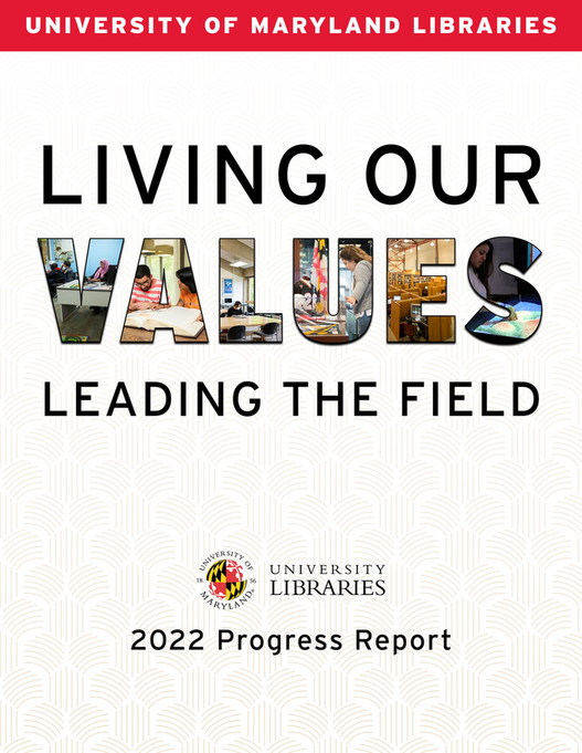 Living Our Values, Leading the Field | 2022 Progress Report - Page 1