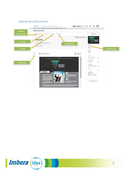 Femsa - Manual de Usuario. Imbera Idea Center - Página 4-5 - Created ...