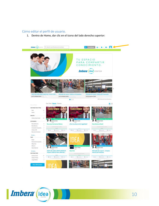 Femsa - Manual de Usuario. Imbera Idea Center - Página 10-11 - Creado ...