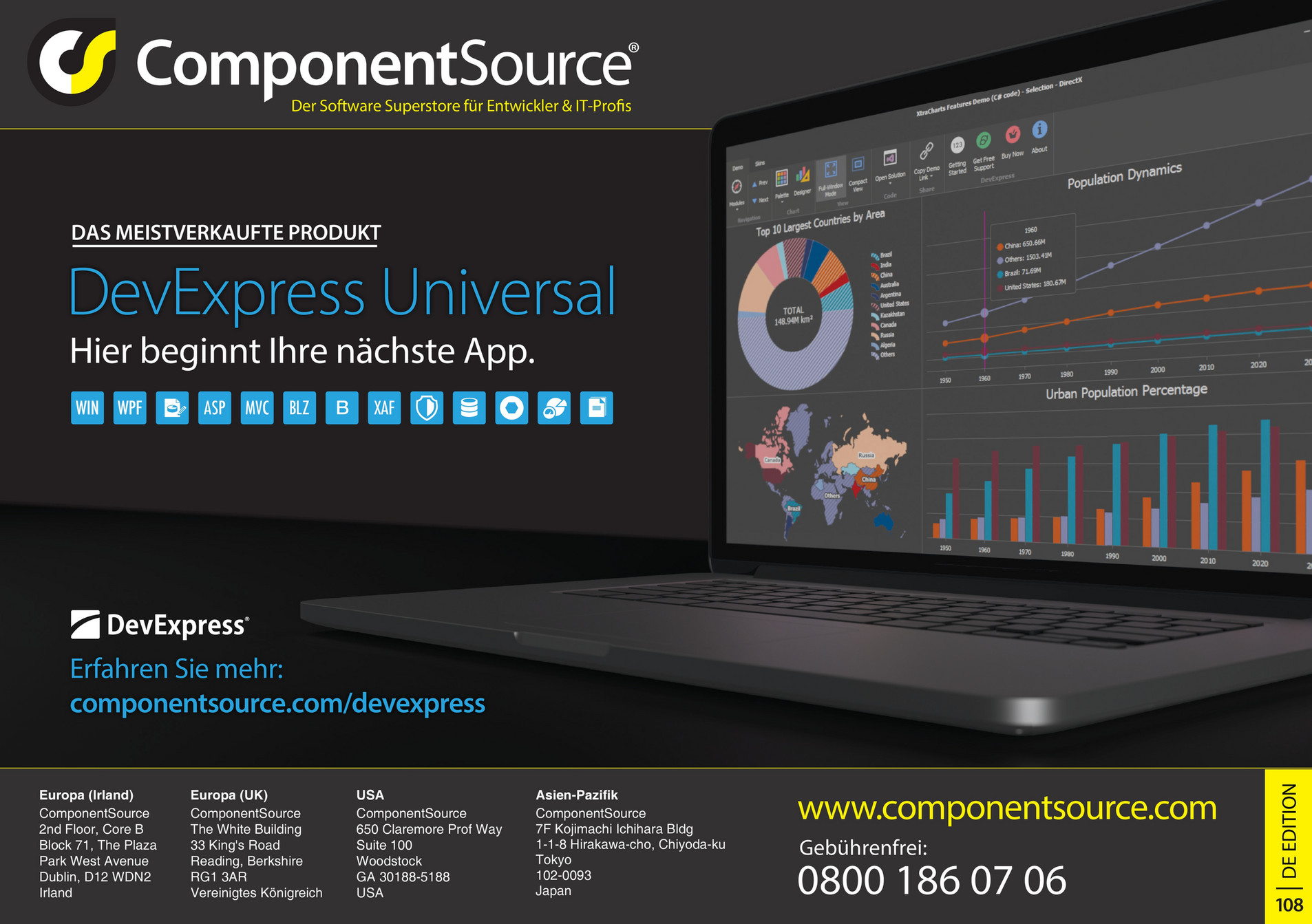 ComponentSource - ComponentSource Paper Catalog Issue 108 DE-EUR - Page 1