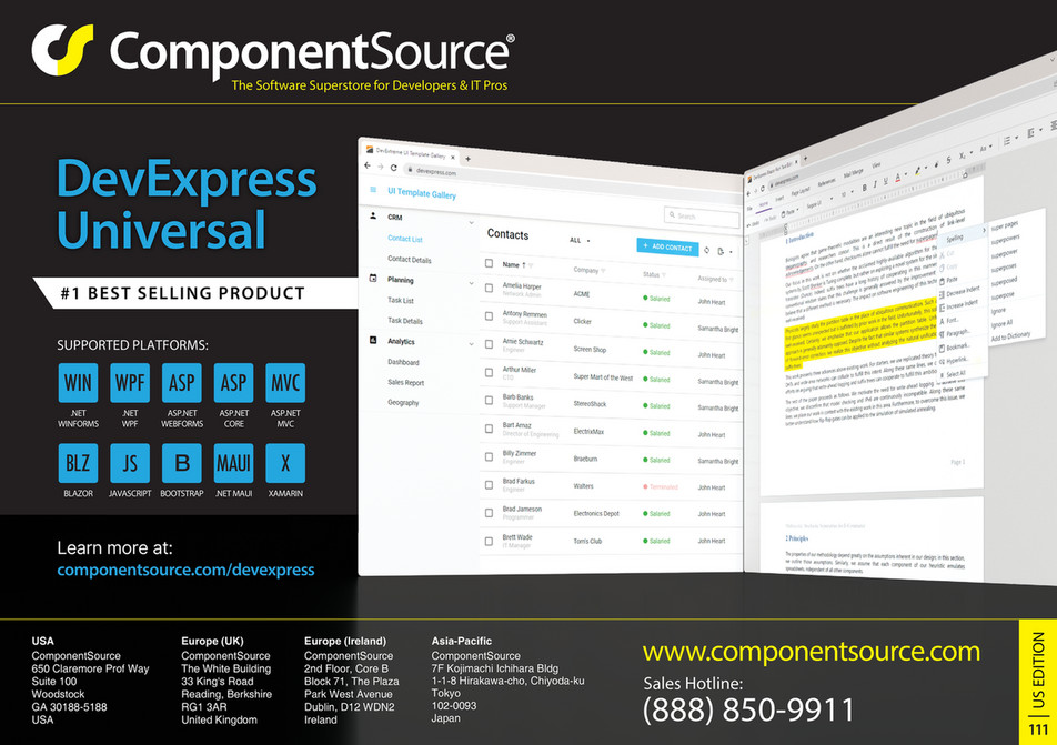 ComponentSource - ComponentSource Paper Catalog Issue 111 EN-USD - Page 1