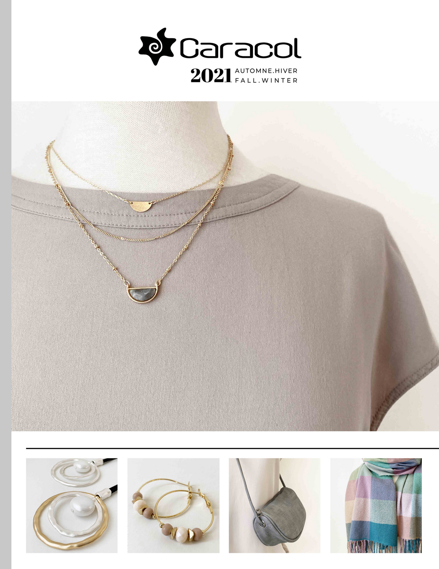 Philip David Company - CARACOL-Fall-Winter-2021-catalog - Page 2-3 Philip David Company - CARACOL-Fall-Winter-2021-catalog - Page 2-3