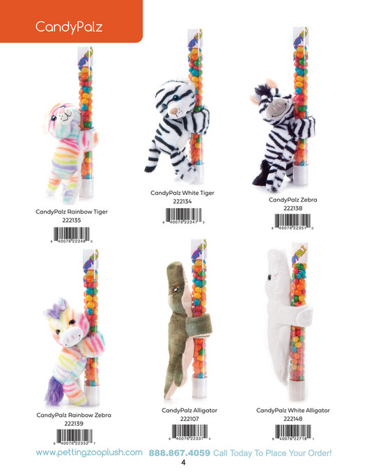 Philip David Company - 2023 Petting Zoo Candy Catalog - Page 4-5