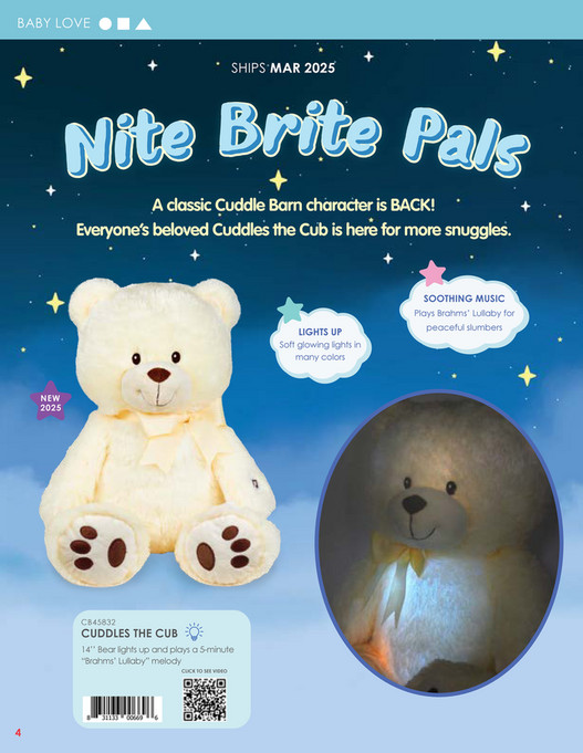 Philip David Company - Cuddle Barn - 2025 Spring Catalog - Page 4-5