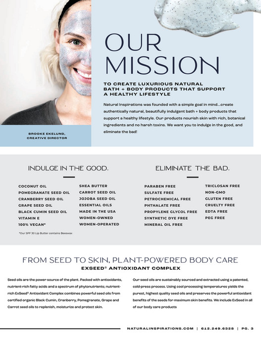 Philip David Company - Natural Inspirations Catalog JUNE 2025 - Page 2-3