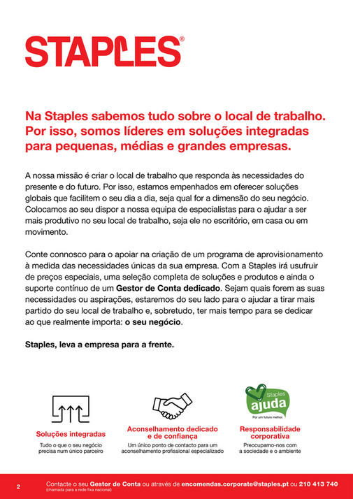 Staples Corporate - Catalogo corporate - Page 2-3