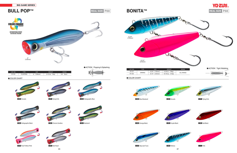 Doiron Sports Excellence - 2025 YO-ZURI PRODUCT CATALOG - Page 45