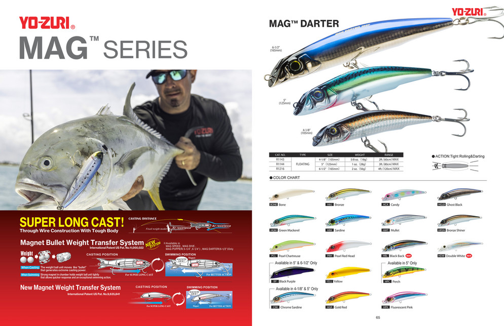 Doiron Sports Excellence - 2025 YO-ZURI PRODUCT CATALOG - Page 35