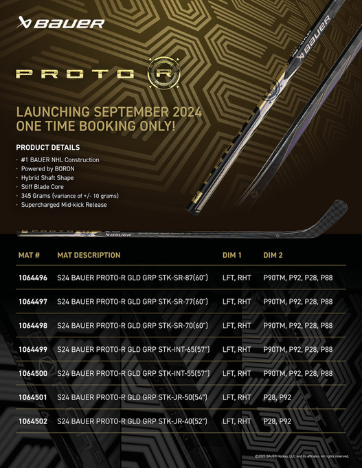 Doiron Sports Excellence - Bauer_Proto_R_Sales_Sheet_8_5x11_ENG - Page 1