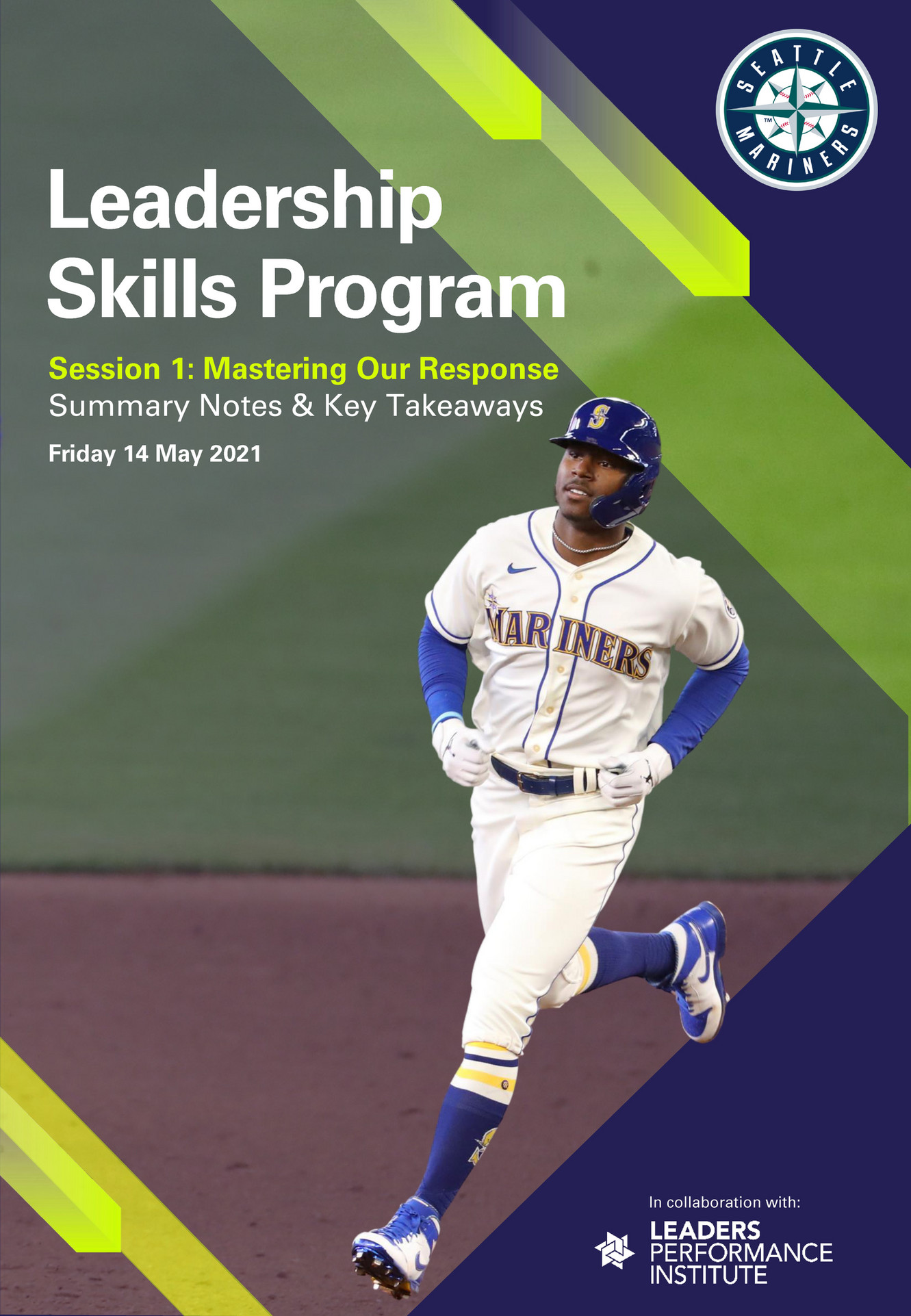 Leaders - Leadership Skills Program - Key Takeaways (Session 1 ...