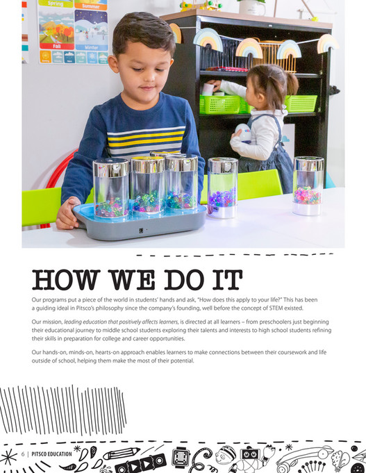 Hands-on, Minds-on, Hearts-on Learning the Pitsco Education Way - Page 6-7