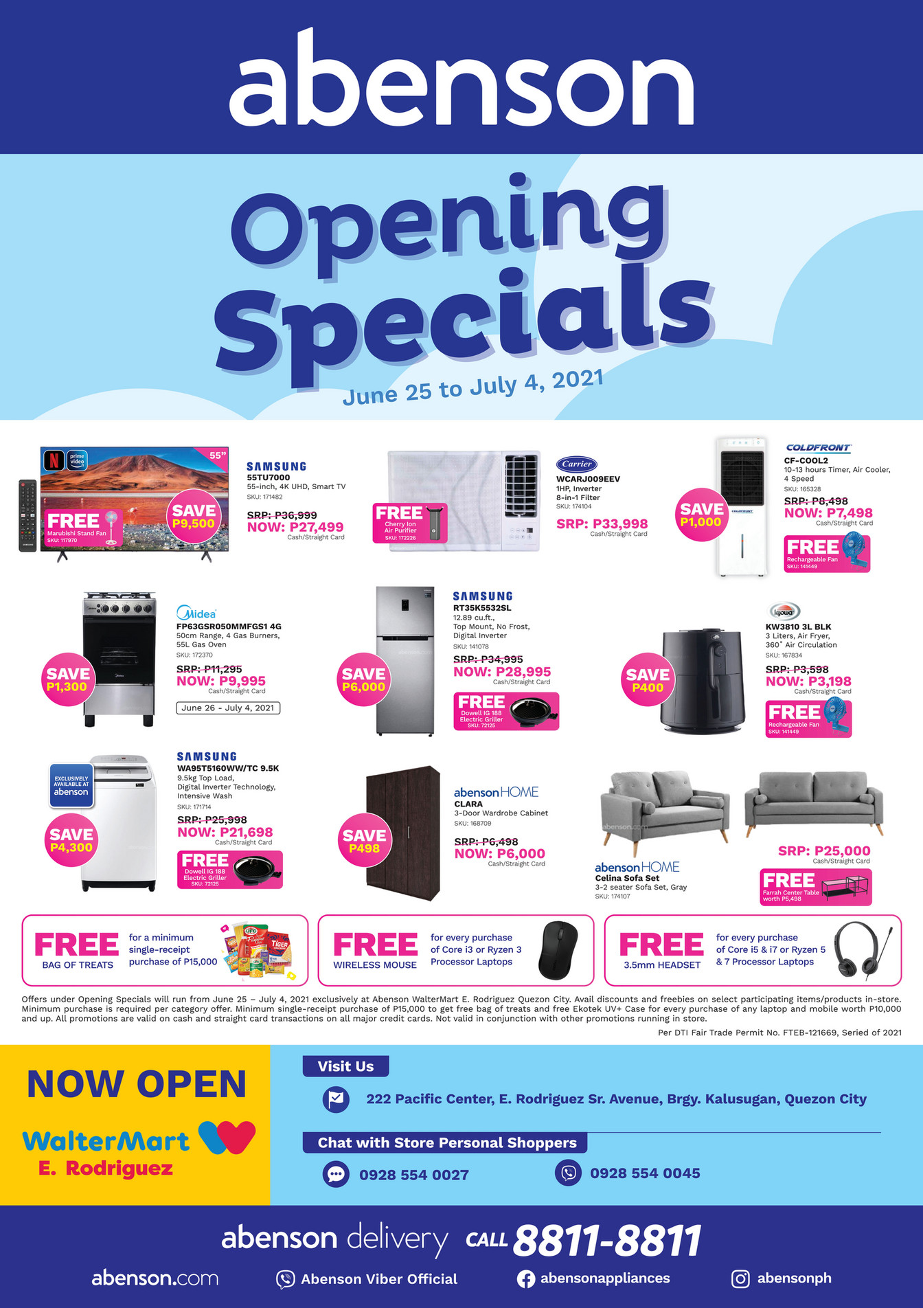 Abenson - Abenson E. Rodriguez Flyer - Page 1