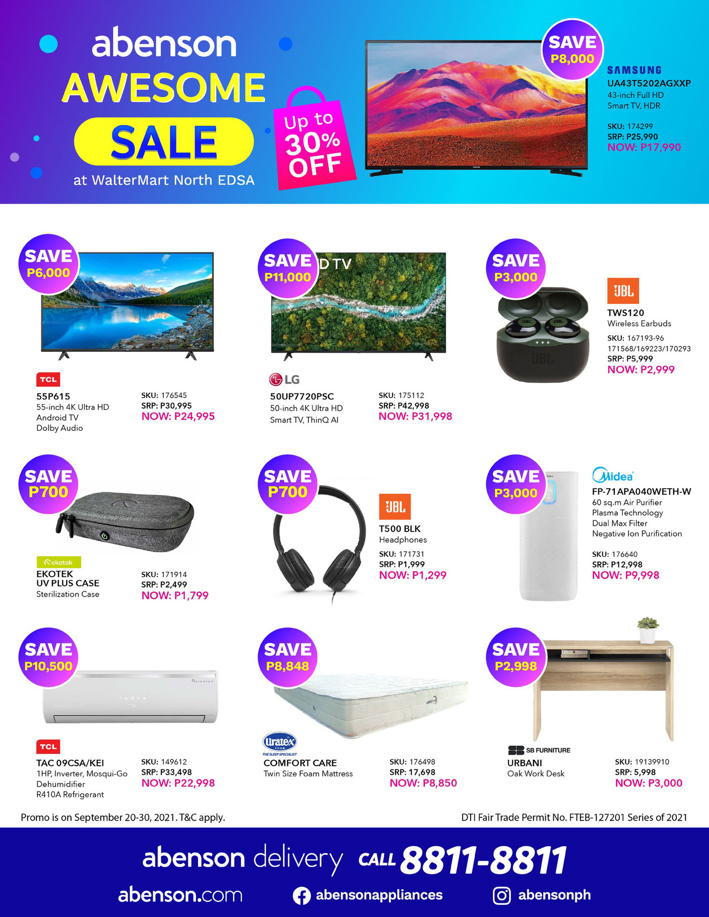 Abenson - Abenson Walter Mart North Edsa Awesome Sale - Page 1