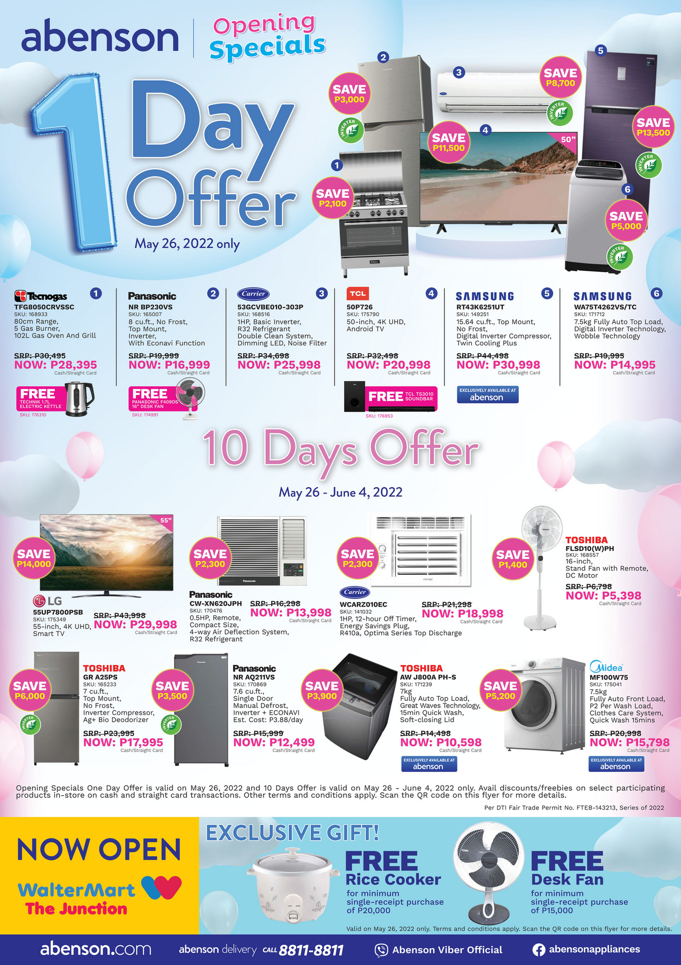 Abenson - Walter Mart The Junction Opening Flyers - Page 2