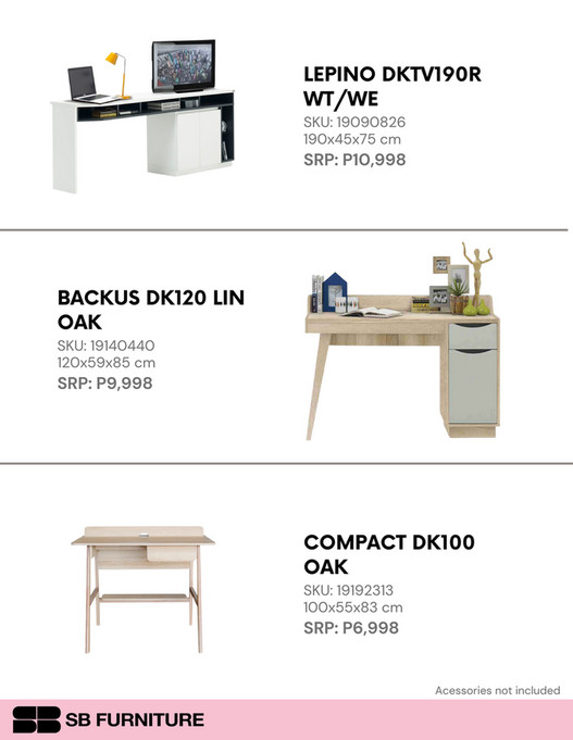 Abenson - SB Furniture Product Catalogue 2023 - Page 24-25