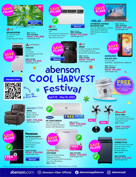 Abenson - Abenson Cool Harvest Festival - Page 1
