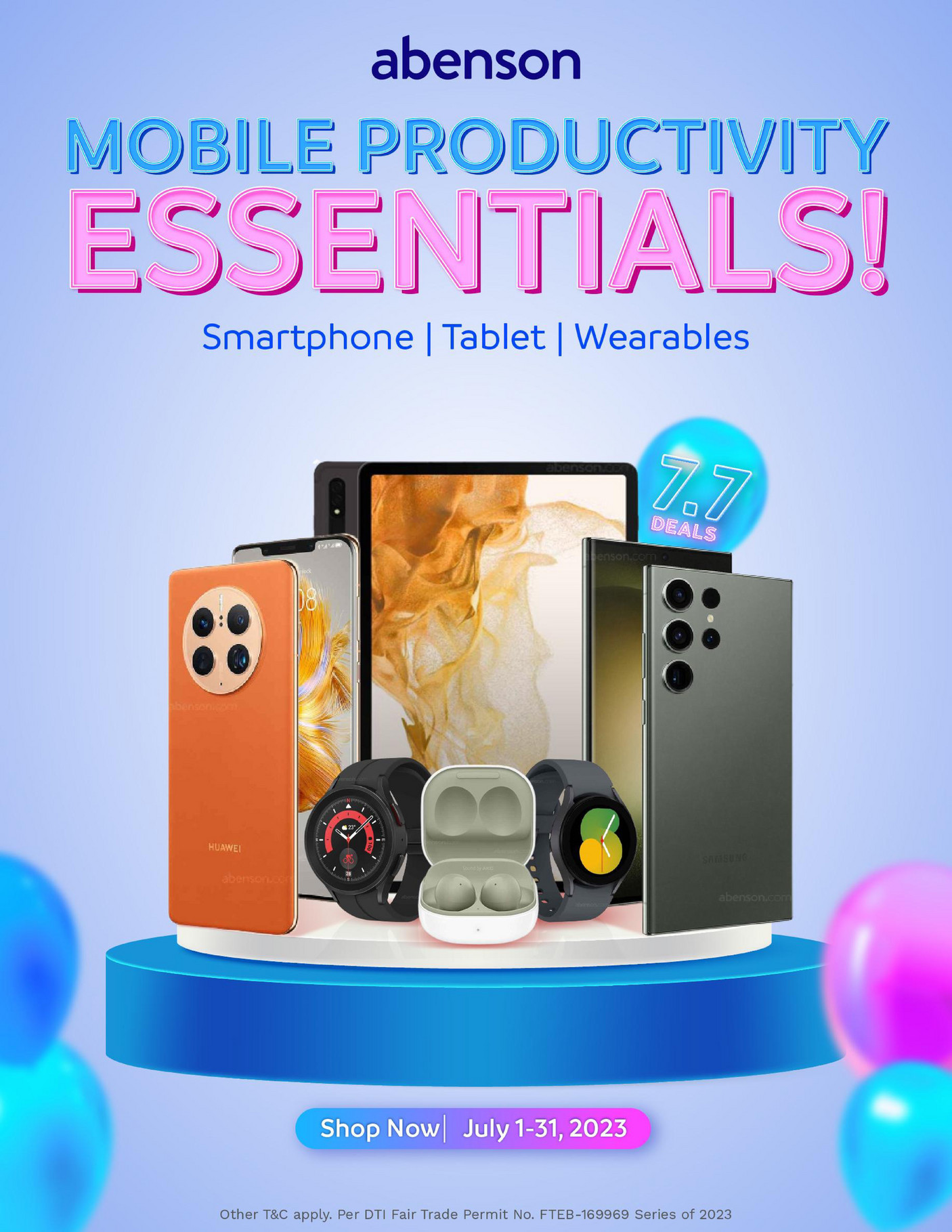 Abenson - Abenson Mobile eCatalogue (July 2023) - Page 1