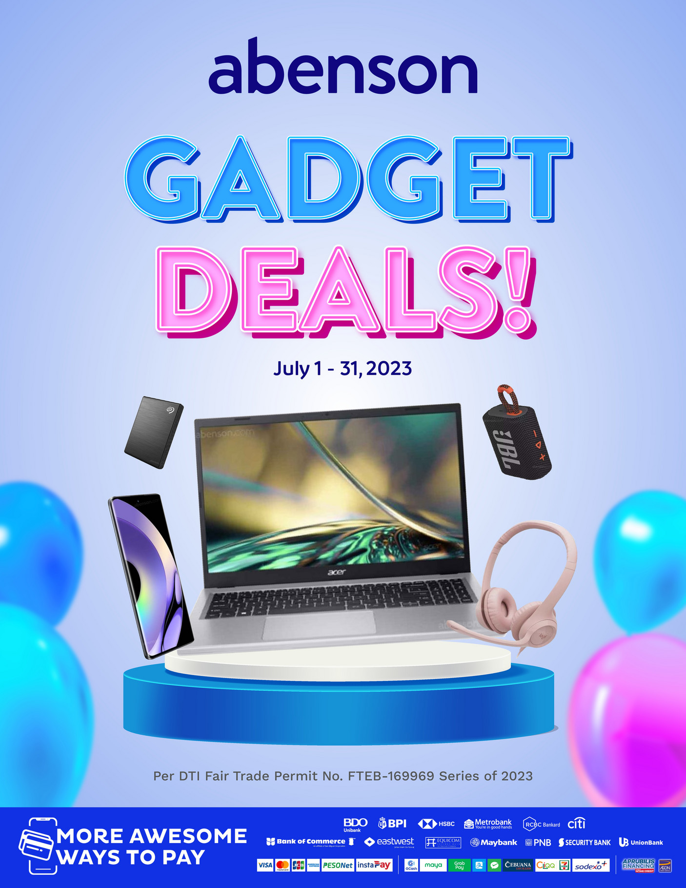 Abenson - Abenson Gadgets eCatalogue (July 2023) - Page 1