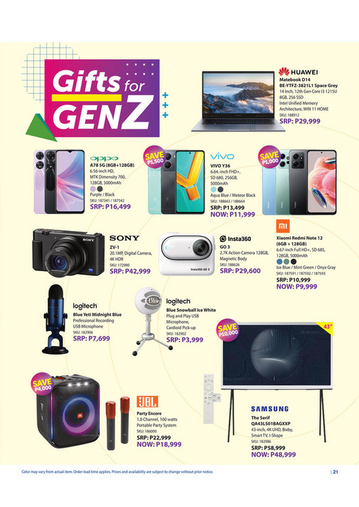 Abenson - Abenson Happier Holidays Catalogue 2023 - Page 20-21 Abenson - Abenson Happier Holidays Catalogue 2023 - Page 20-21