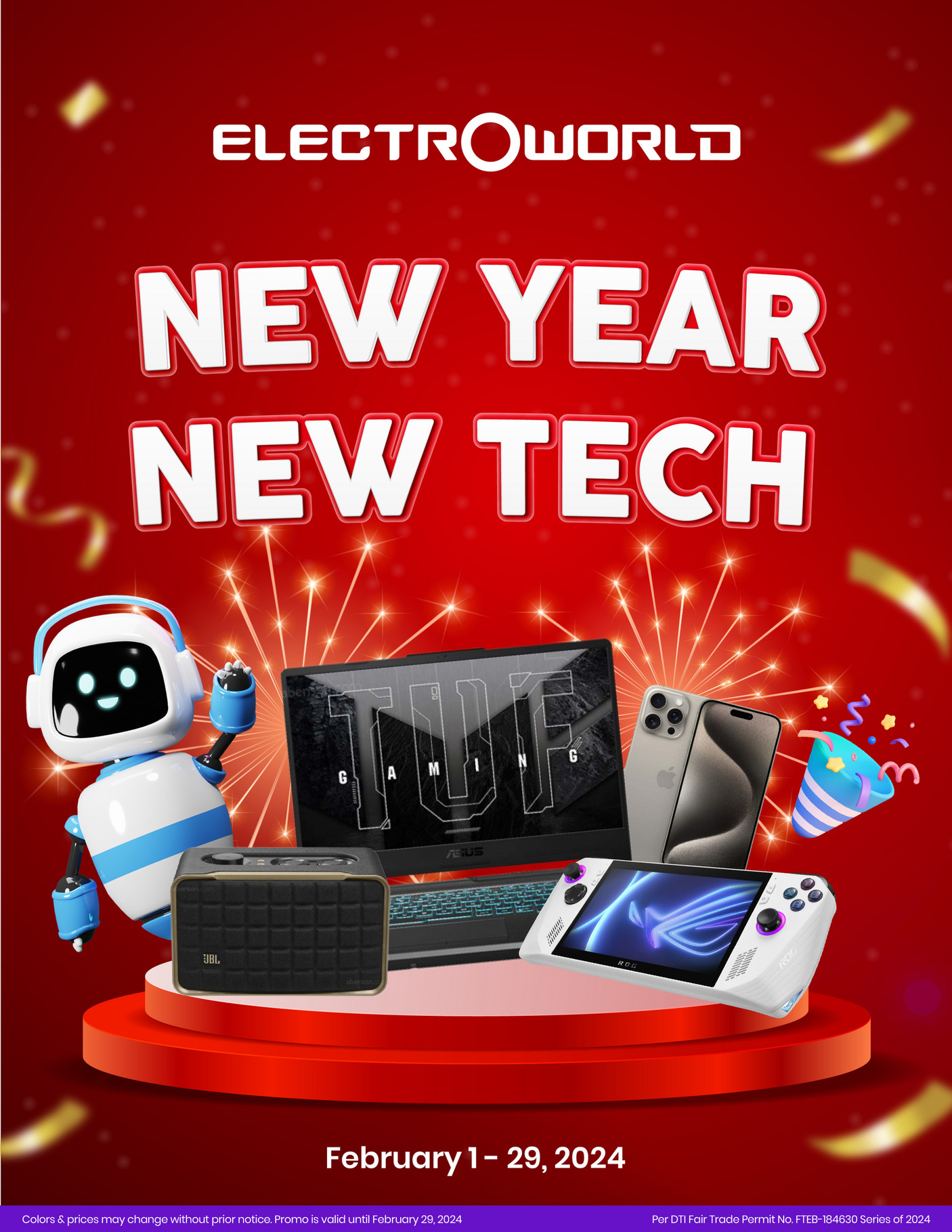 Abenson - Electroworld New Year, New Tech! (February 2024) - Page 1 Abenson - Electroworld New Year, New Tech! (February 2024) - Page 1