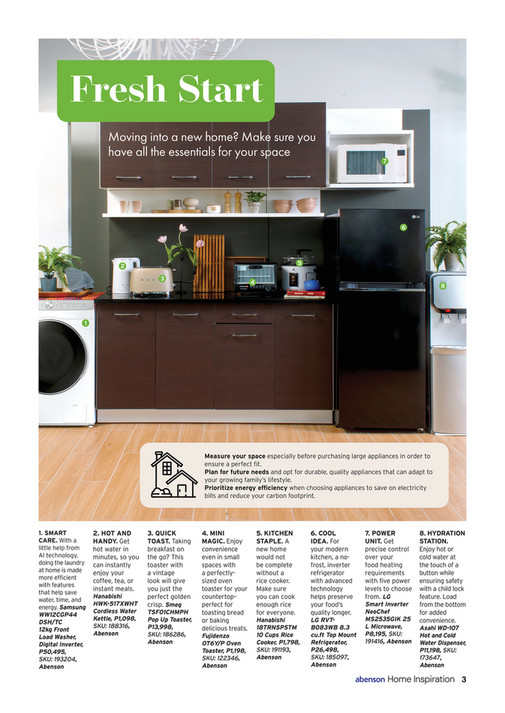 Abenson - Abenson Home Inspiration 2024 Magazine - Page 2-3