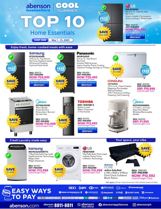 Abenson - May 2025 Abenson Cool Summer - Page 2-3