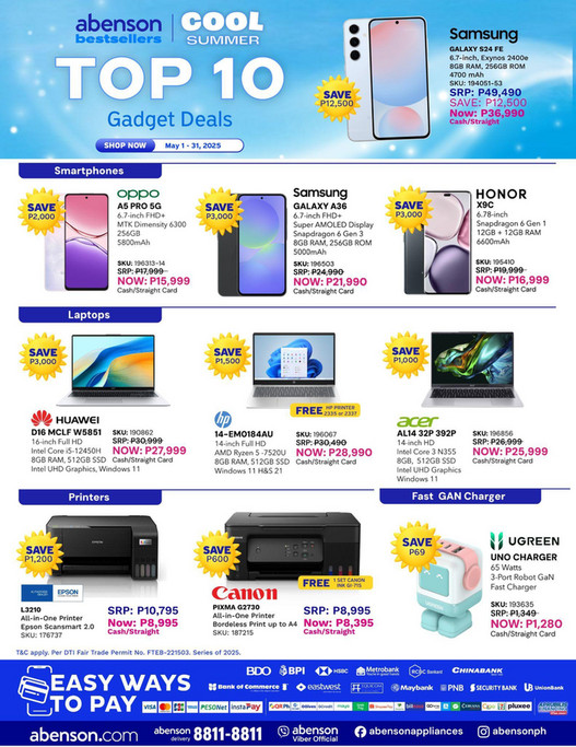 Abenson - May 2025 Abenson Cool Summer - Page 2-3