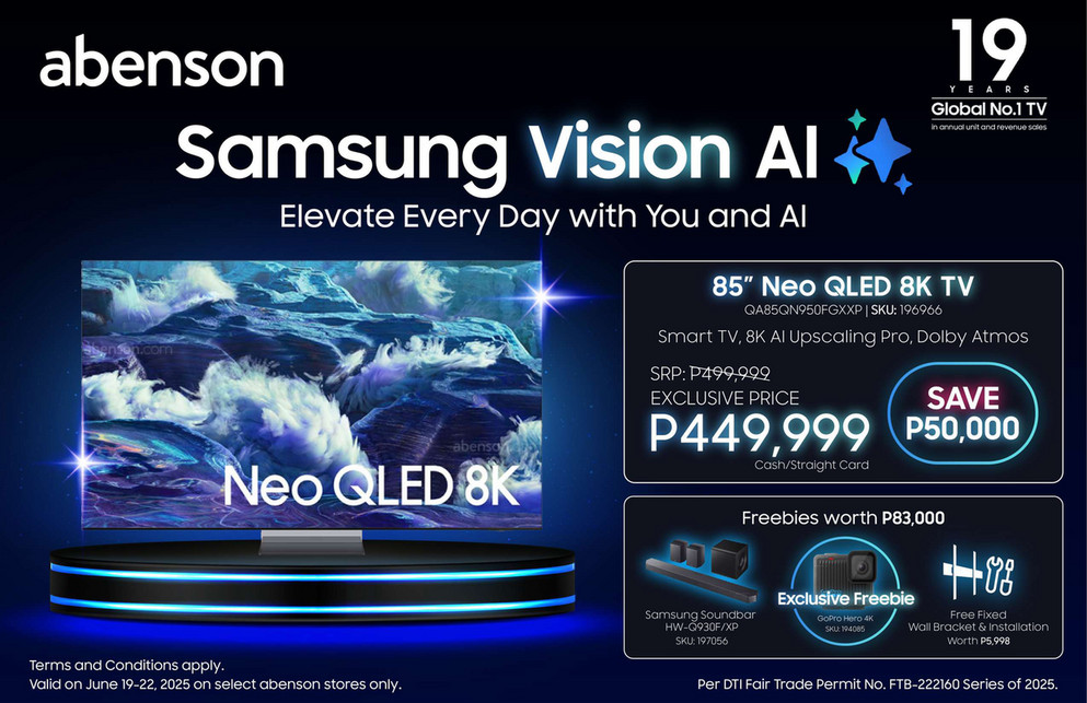 Abenson - Samsung 2025 Vision AI TVs - Page 1