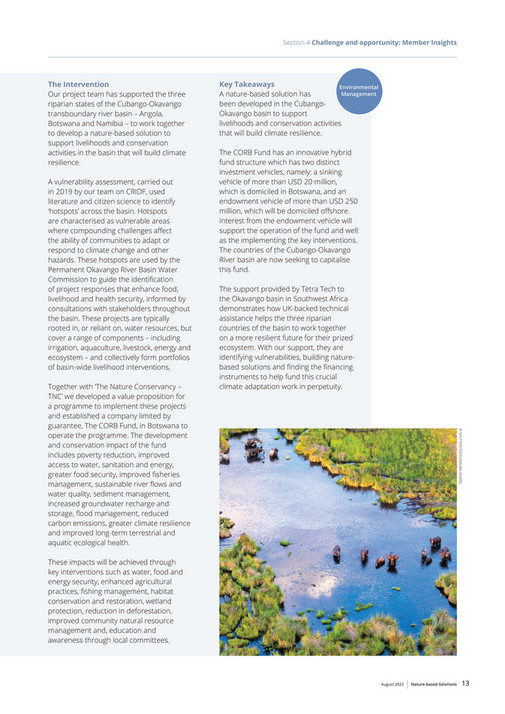 British Expertise International – Report: Climate Change – Nature-based ...