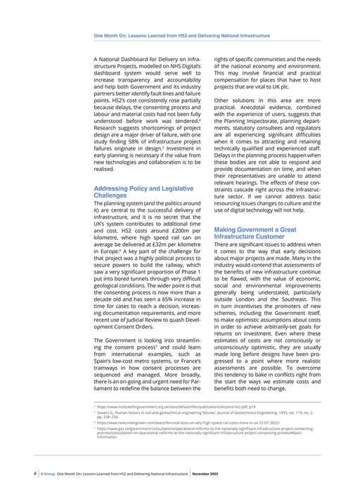 SI - Lessons Learned from HS2 and Delivering National Infrastructure ... SI - Lessons Learned from HS2 and Delivering National Infrastructure ...