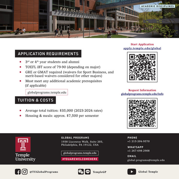 Temple University | Dual Bachelor’s Master’s Degree Program - Page 13