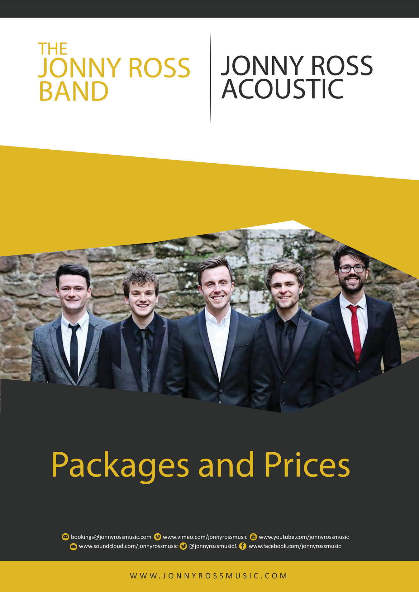 Jonny Ross Music - Jonny Ross Band Brochure - Page 1 - Created with ...