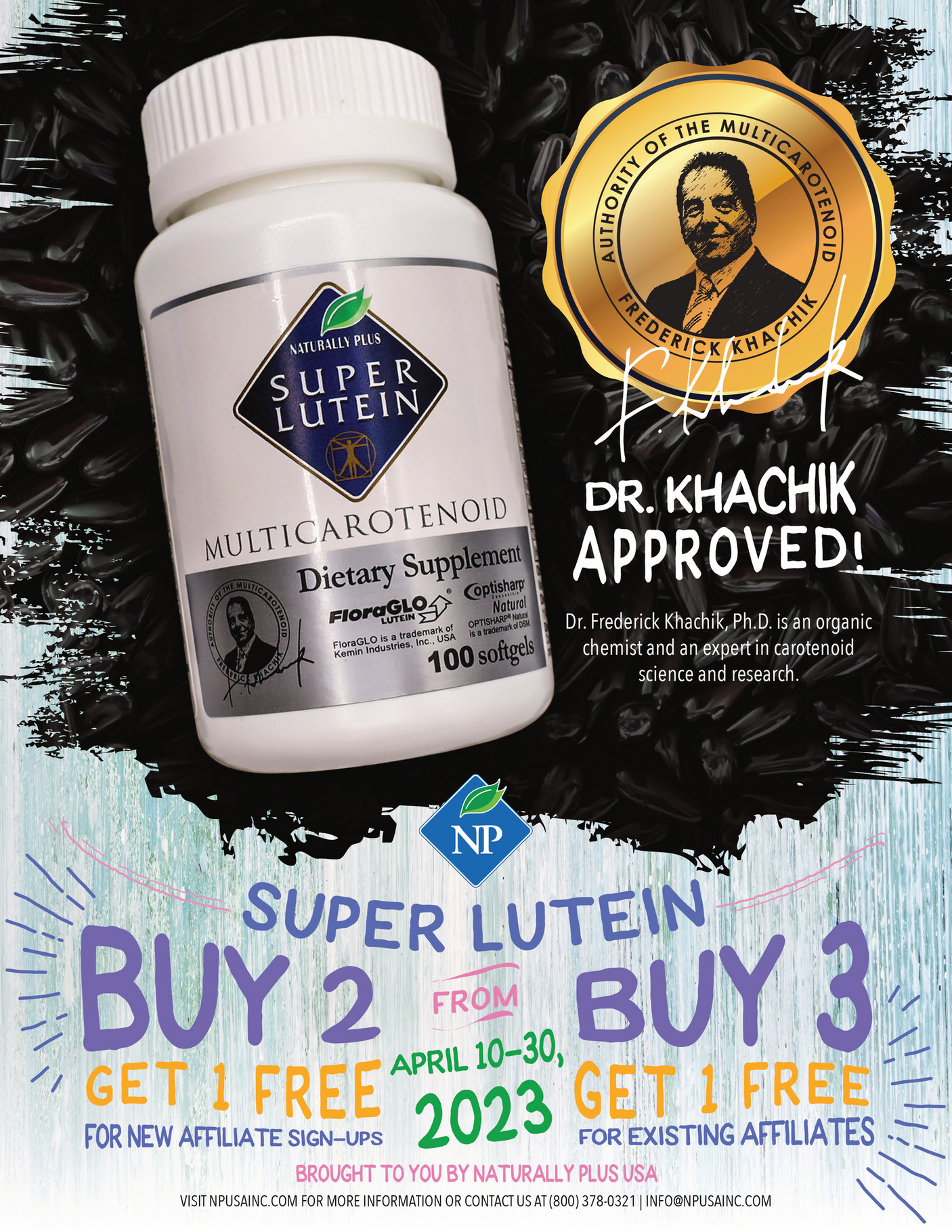 Naturally Plus USA - April B2G1/B3G1 Super Lutein Promo - Page 1
