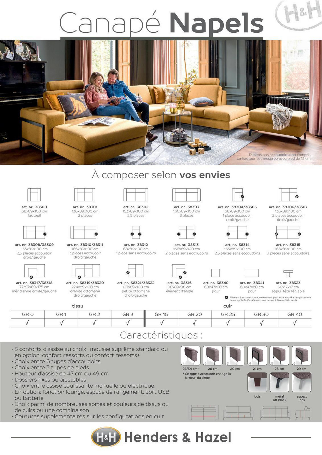 Meubles Belot Sa. - BROCHURE NAPELS - H&H - Page 1