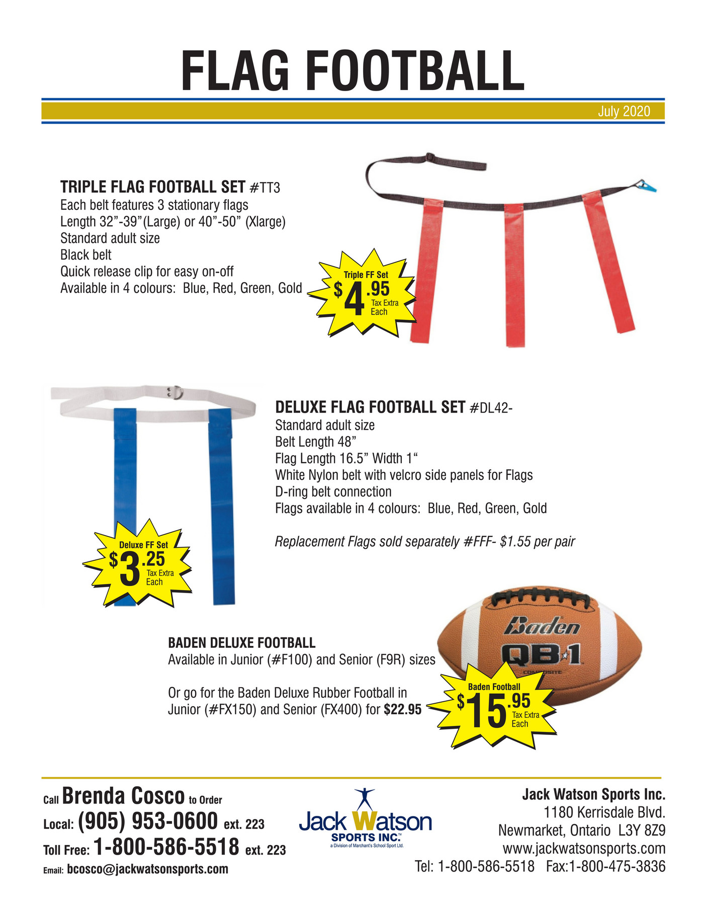 My publications - Flag Football Sets 2020 BC - Page 1