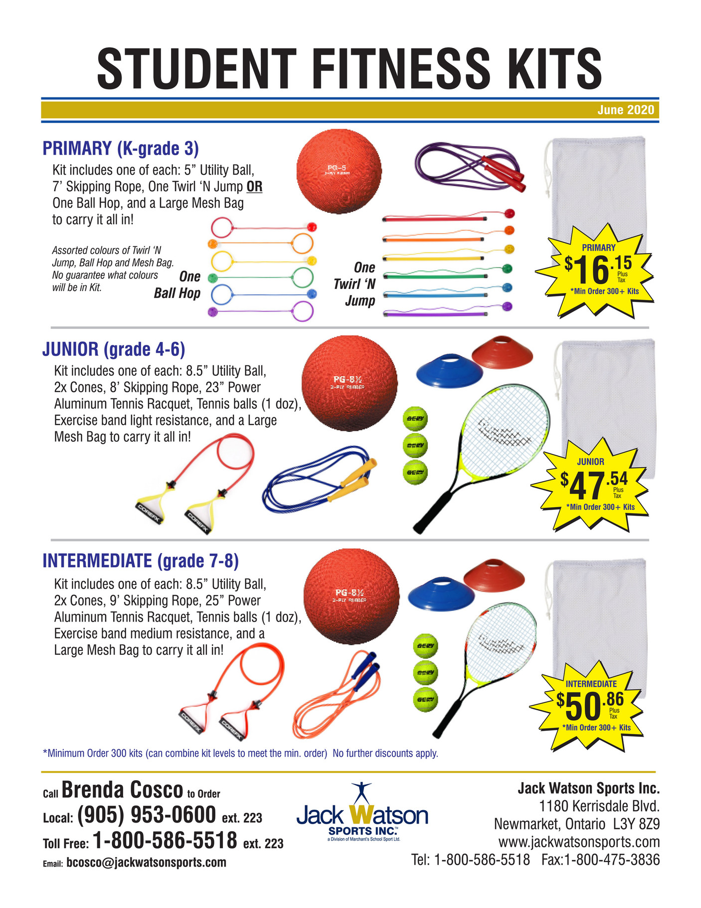 My publications - Student Fitness Kits 2020 BC - Page 1