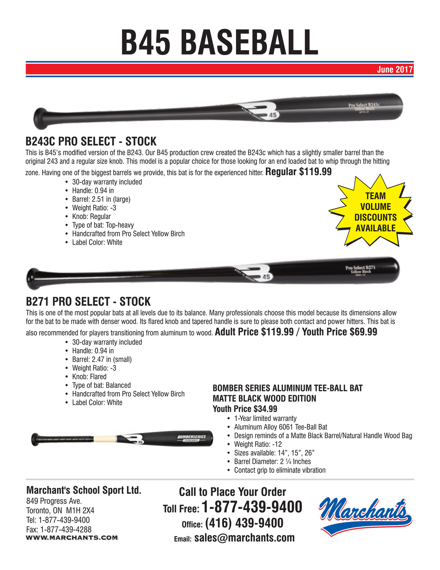 My publications - B45 Baseball 2017 TOR - Page 1