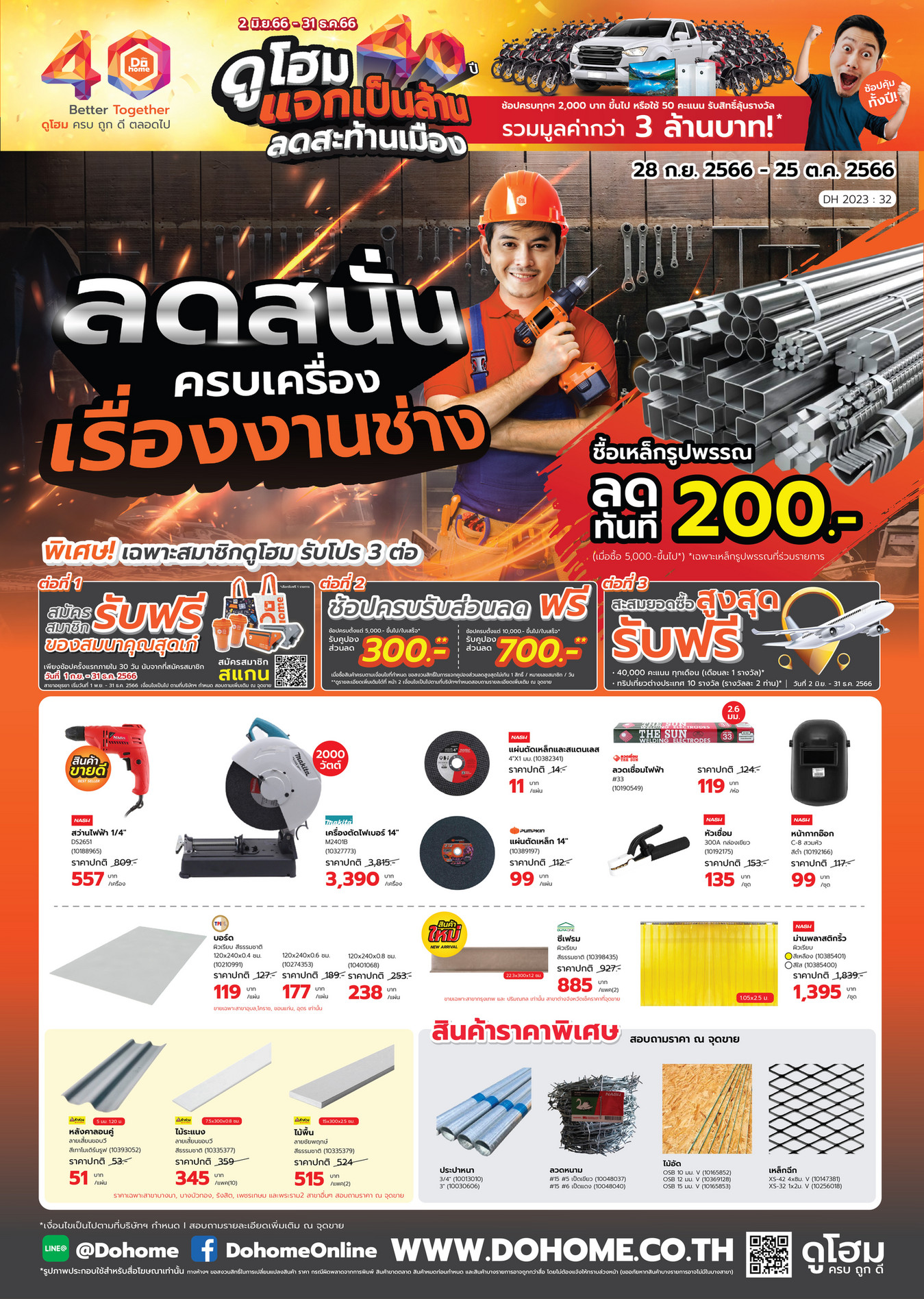 Dohome - ลดสนั่น ครบเครื่อง เรื่องงานช่าง | ดูโฮม - Page 1