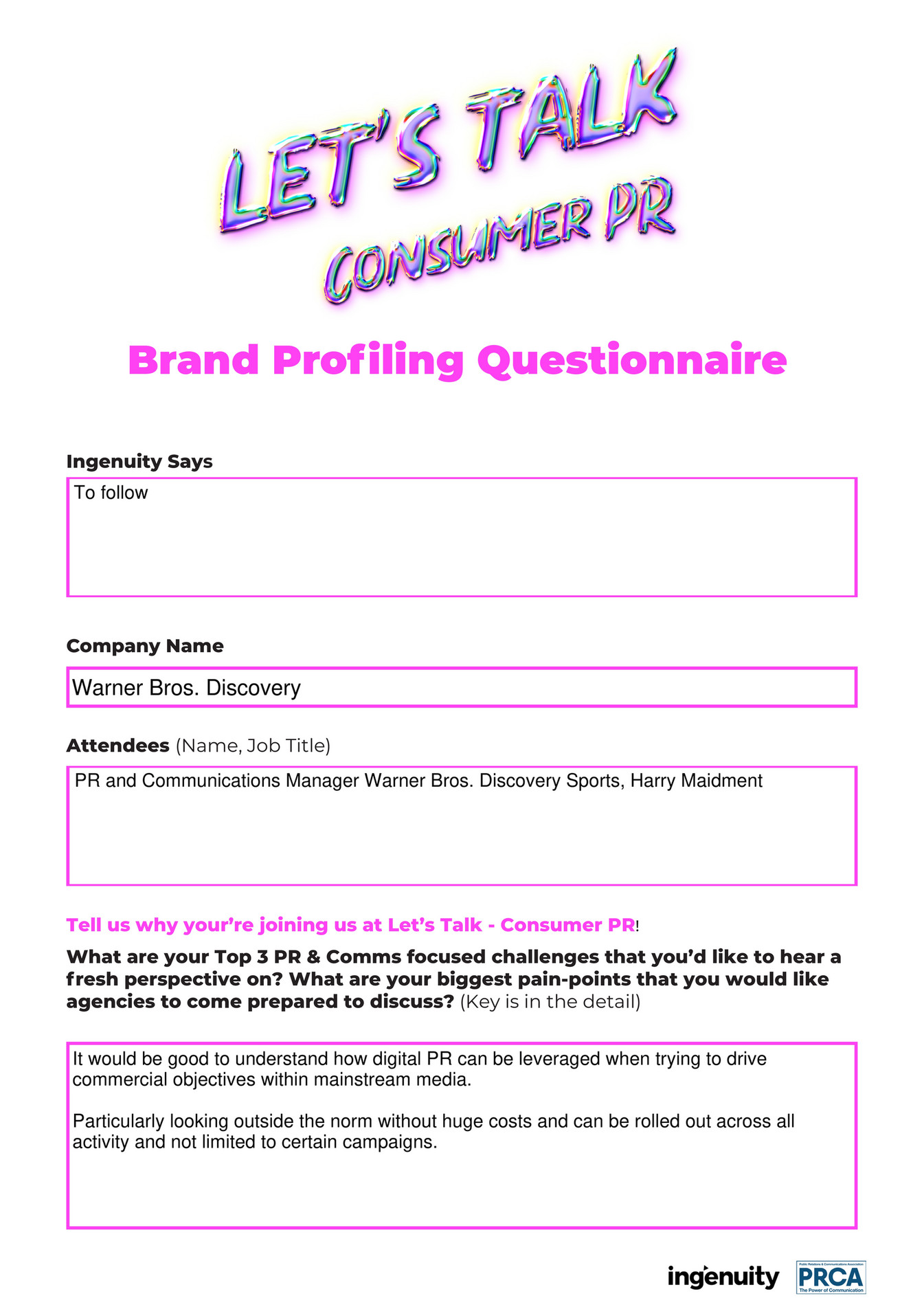 My publications - Let's Talk - Consumer PR Full Challenges - Page 2