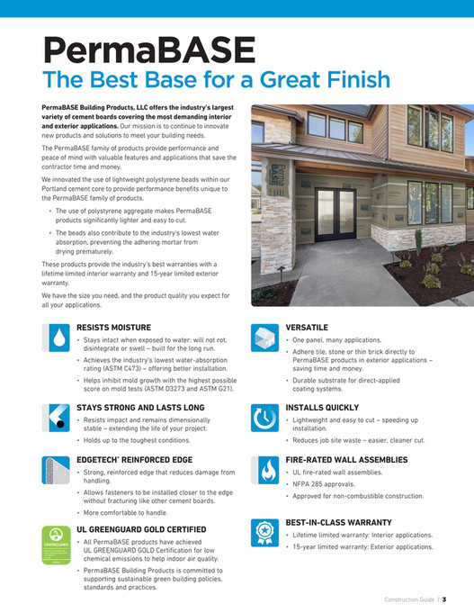 PermaBASE Construction Guide - Page 2-3