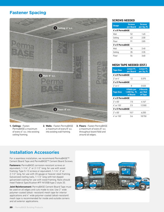 PermaBASE Construction Guide - Page 20-21